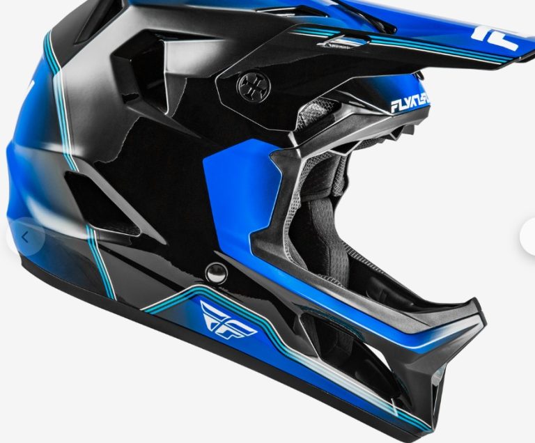 FLY Full Face Helmet, ADULT BIKE ‘RAYCE REPEAT’ – Green Machine BMX